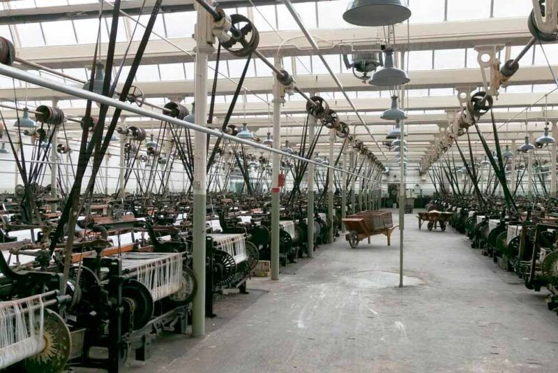 The world’s only surviving steam powered weaving mill | Queen Street Mill