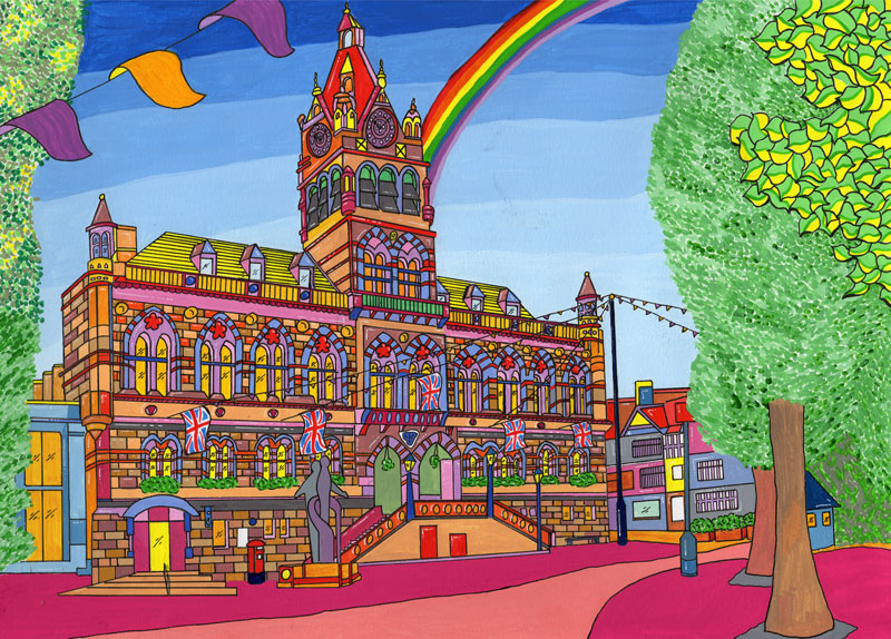 Northern Artist - Adding a Littler Colour