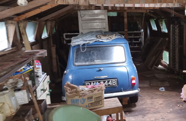 Classic Finds. A Mini in a barn! • Northern Life