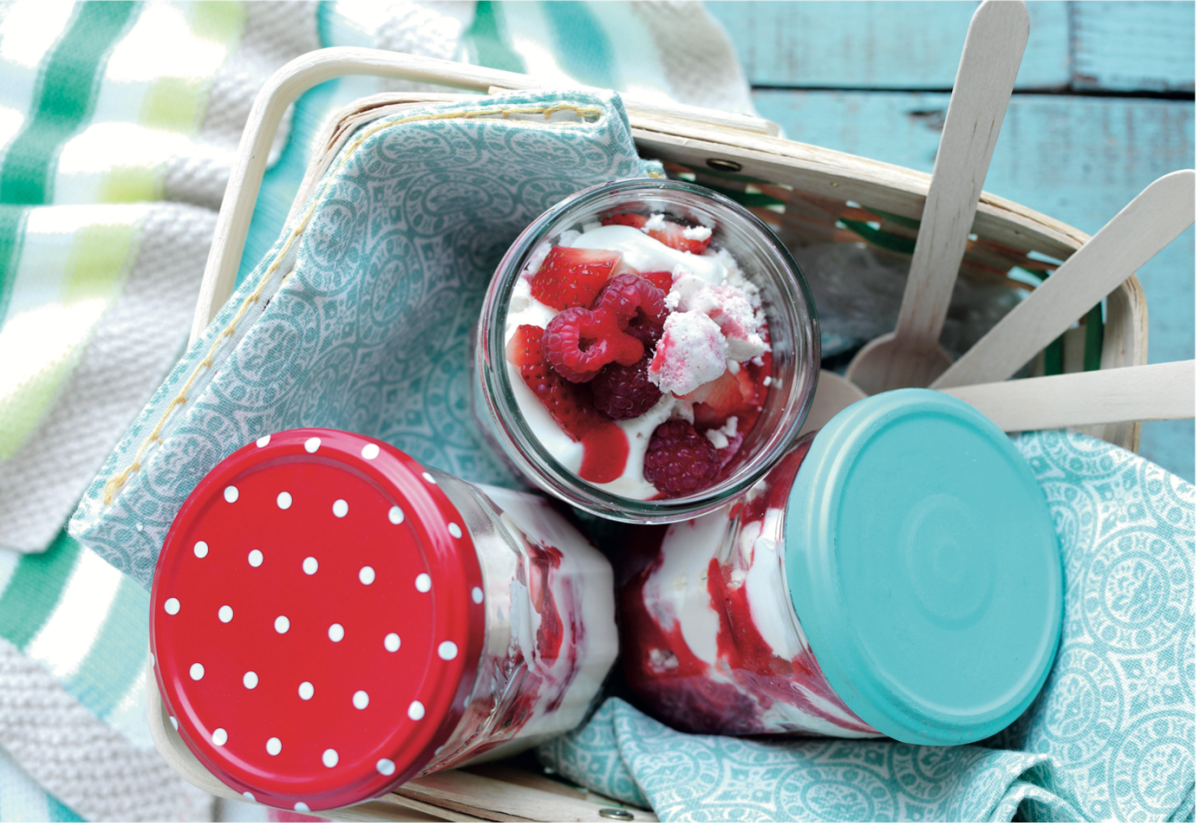 Strawberry and Raspberry Ripple Eton Mess • Northern Life